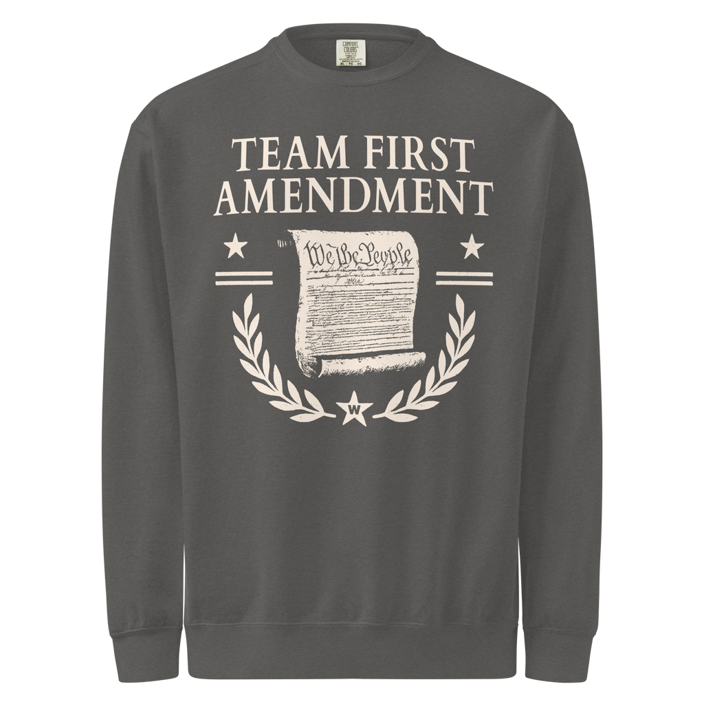 Team First Amendment Sweatshirt